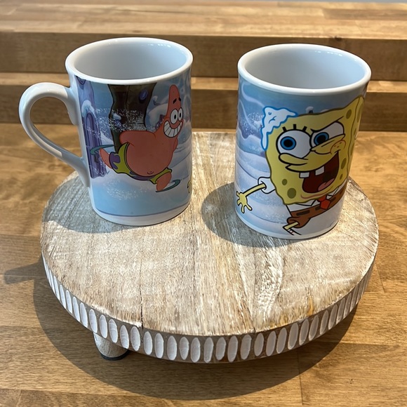 Viacom | Dining | Viacom Spongebob Mugs 2 | Poshmark